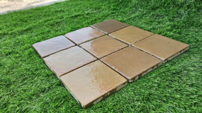 Raj Geen Textured & TUMBLED Sandstone Cobbles Setts, Edging – Pave World